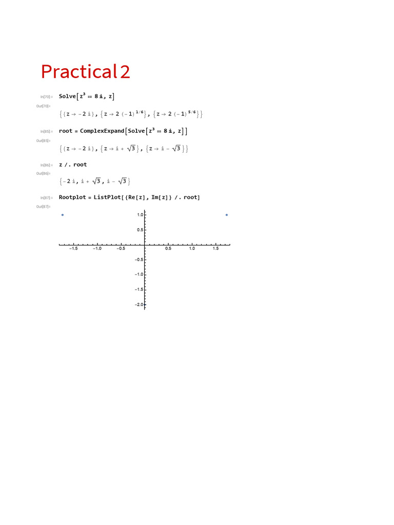 Prac 2 | PDF