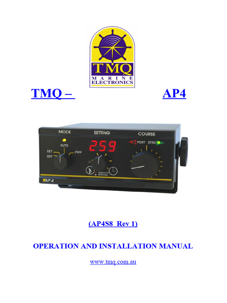 AP4-S8-Manual | PDF | Electrical Connector | Compass