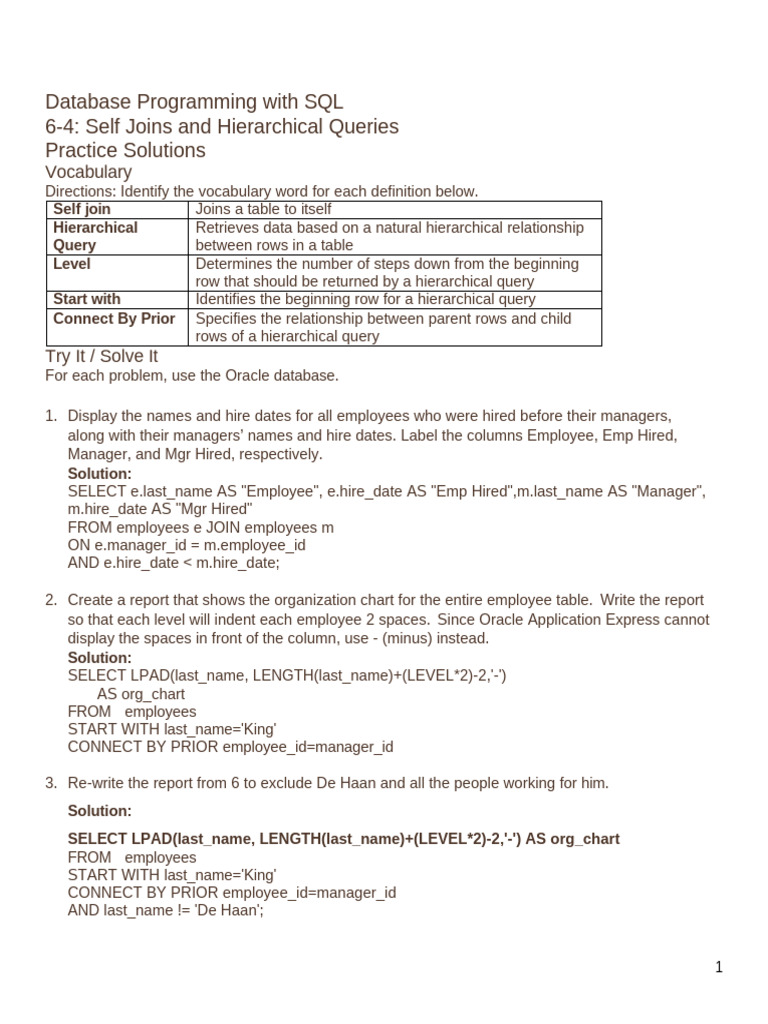 DP 6 4 Solution W | PDF