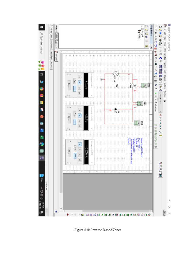 Lab 3 Multisim | PDF