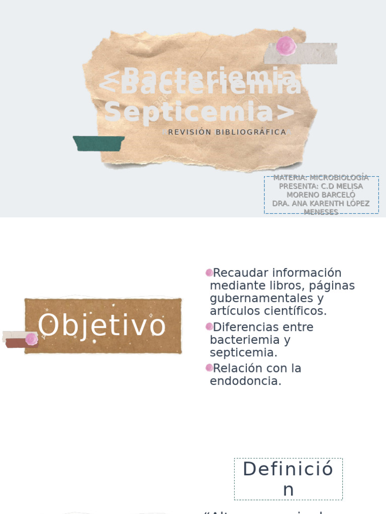 Bacteriemia y Septicemia | PDF | Septicemia | Penicilina
