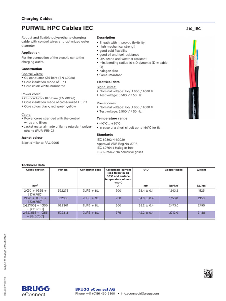 Bec 210-Purwil HPC Iec en | PDF | Wire | Insulator (Electricity)