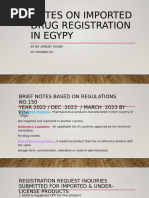 Iraq Pharmaceutical Product Registration Guide | PDF | Food And Drug ...