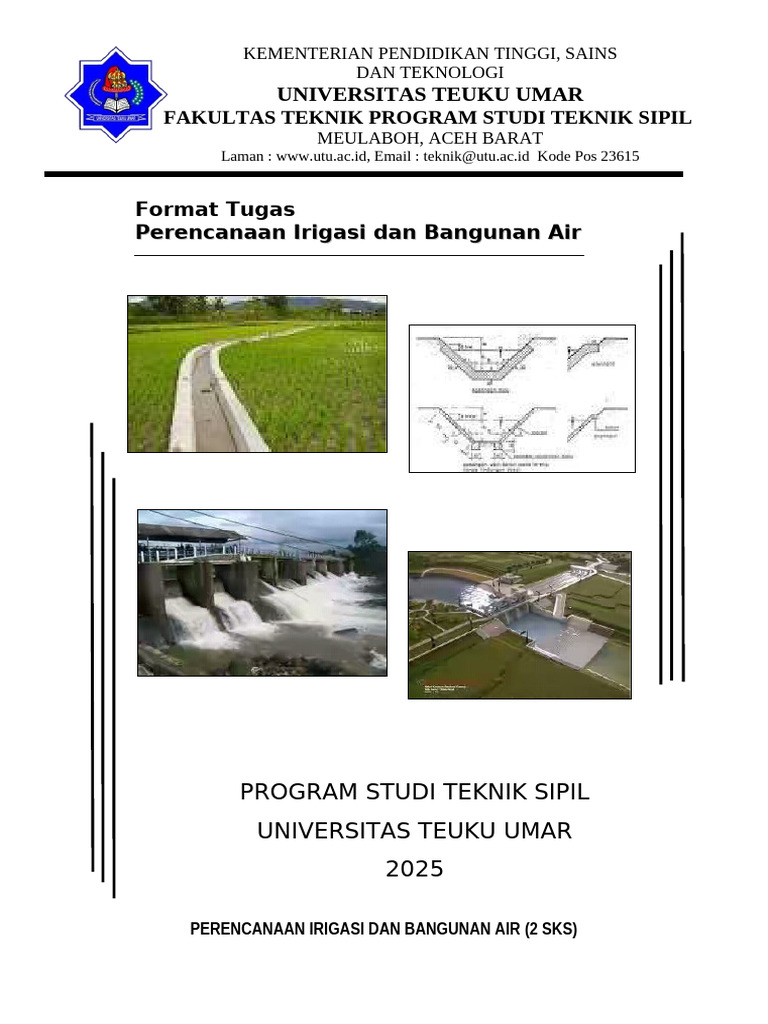 Perencanaan Irigasi dan Bangunan Air | PDF