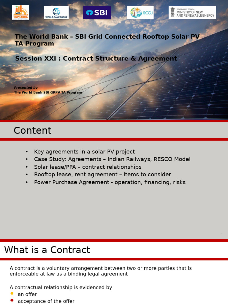 Session 21 - Contract Structure - Agreement | PDF | Indemnity