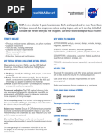 Nasa Resume Guidelines | PDF | Résumé | Employment