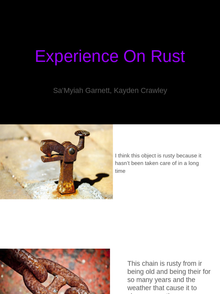Experience On Rust | PDF