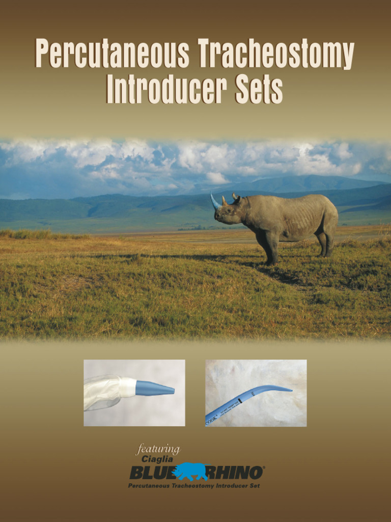Percutaneous Tracheostomy Introducer Sets | PDF | Clinical Medicine ...