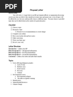 Formal Letter Template to Your MP | PDF