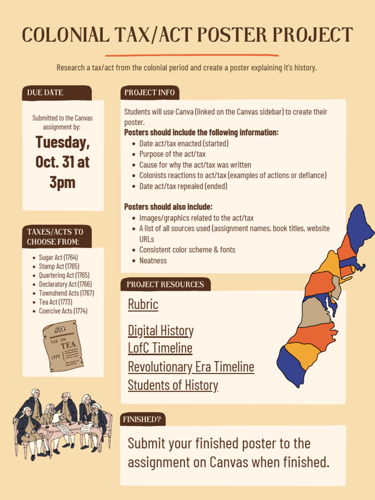 Colonial TaxAct Poster Project | PDF