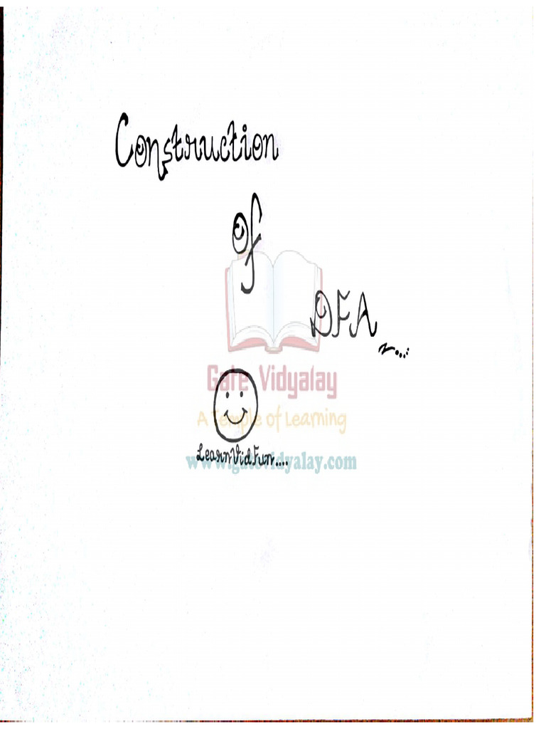 How to Solve DFA Problems Type 01 | PDF