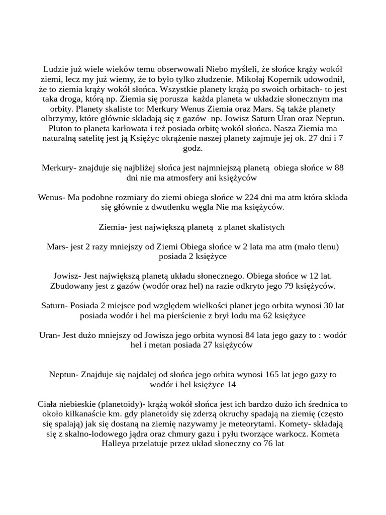 Geografia Kosmos | PDF