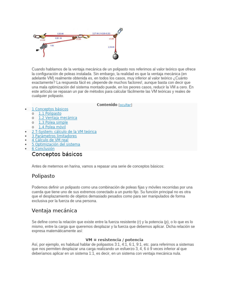 Calculo de Ventaja Mecánica | PDF | Mecánica | Bienes manufacturados