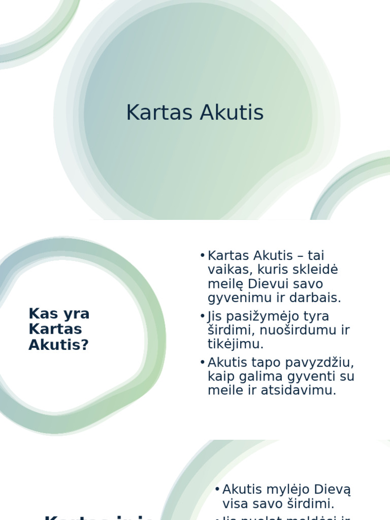 Kartas Akutis | PDF
