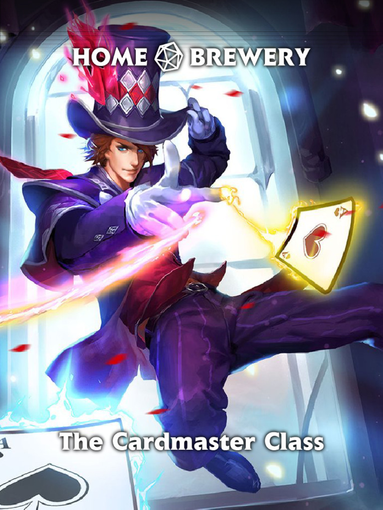 Cardmaster Class - The Homebrewery | PDF | Playing Cards | Gaming Devices
