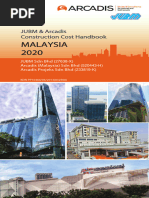 JUBM Arcadis Construction Cost Handbook MY 2022 | PDF