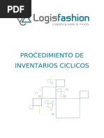 Formato de Inventarios Ciclicos | PDF | Procesos de negocio | Gestión de Procesos de Negocio