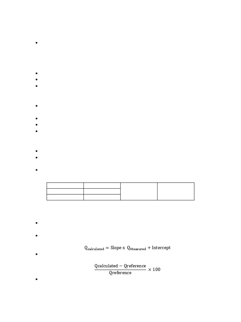 Report Guidelines For Flow Rate Experiment | PDF | Flow Measurement | Accuracy And Precision