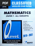 O Levels Add Math Past Papers Book PDF | PDF