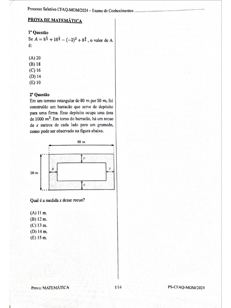 2024-Prova-Cfaq-Mom Mat | PDF
