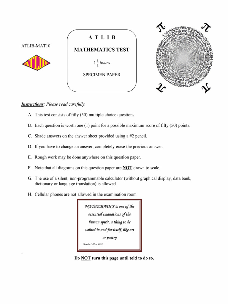Atlib Specimen-1 | PDF