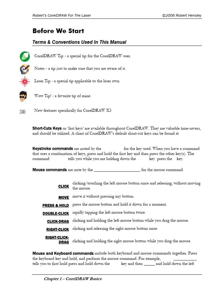CorelDRAW_X3_Getting_Started | PDF | Window (Computing) | Menu (Computing)