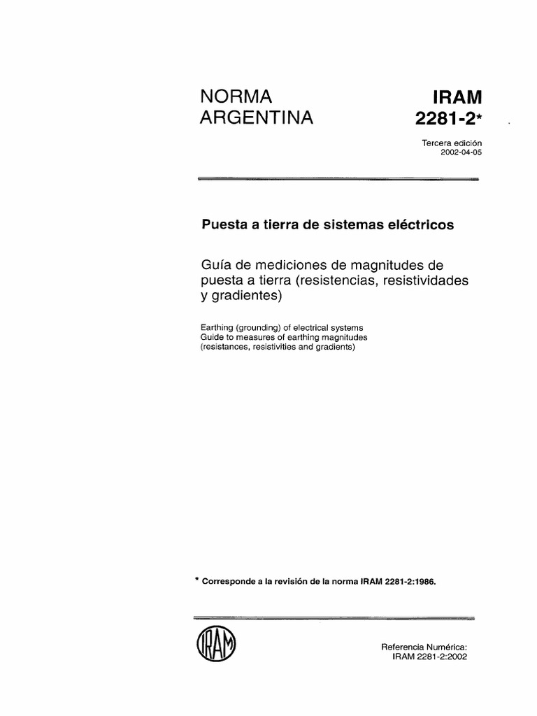 Iram 2281-2 | PDF