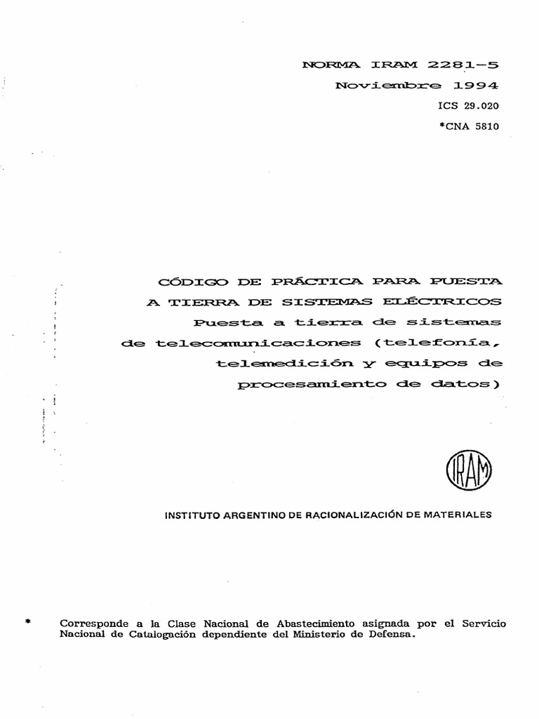 Iram 2281-5 | PDF