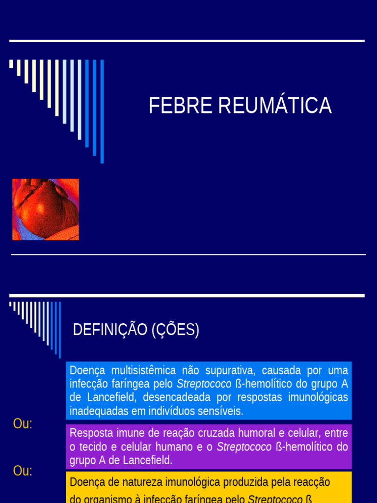 FEBRE_REUMATICA_aula_de_pediatria[1] | PDF | Sistema imunológico | Célula T