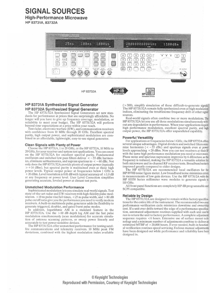 83732A Datasheet | PDF