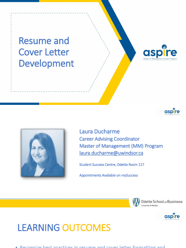 W25 Communications - Resume & Cover Letter Preparation FV | PDF ...