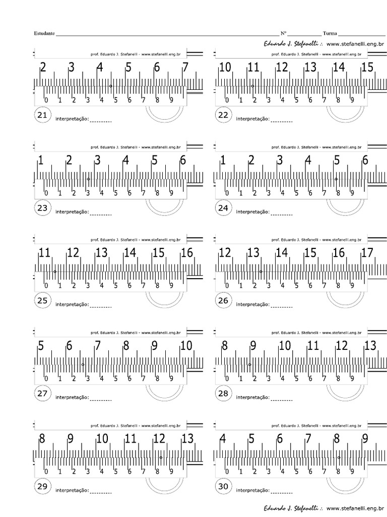 01 Ejercicios Vernier | PDF