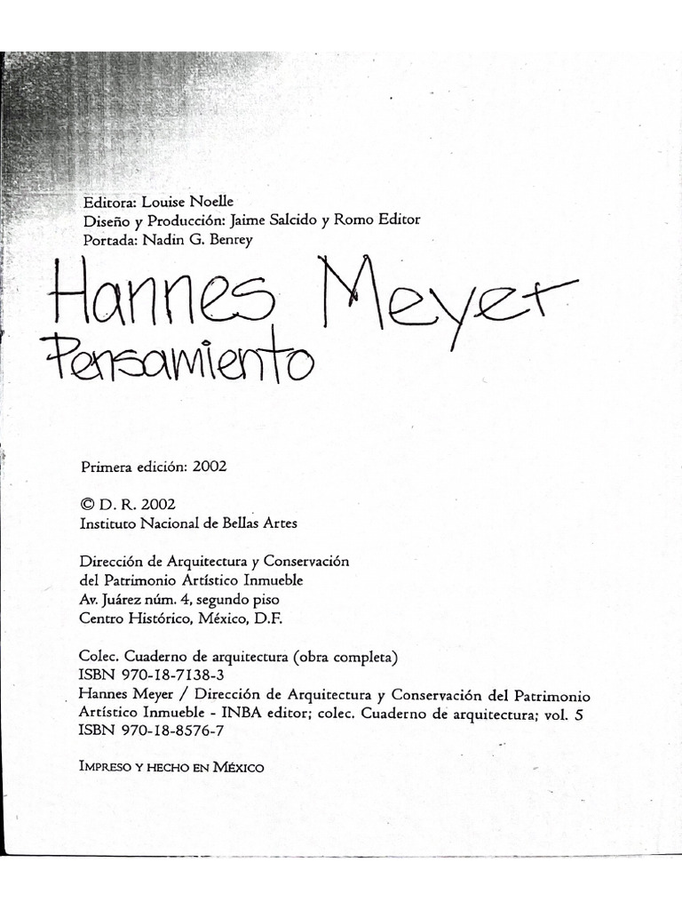 Hannes Meyer | PDF
