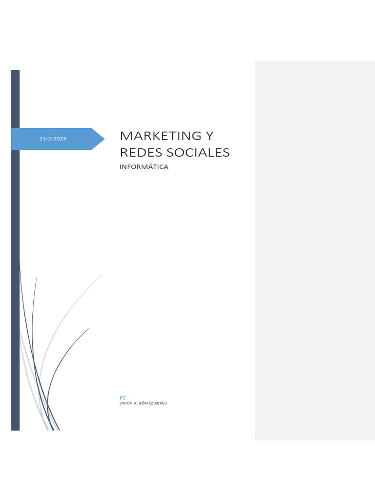 Marketing Digital y Redes Sociales 2025 | PDF | Marketing | Marca