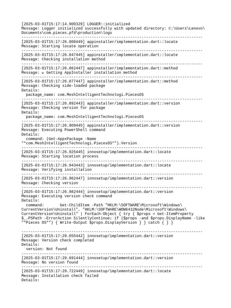 2025-03-01 Dependency Management - Log | PDF | Windows Registry | Computing