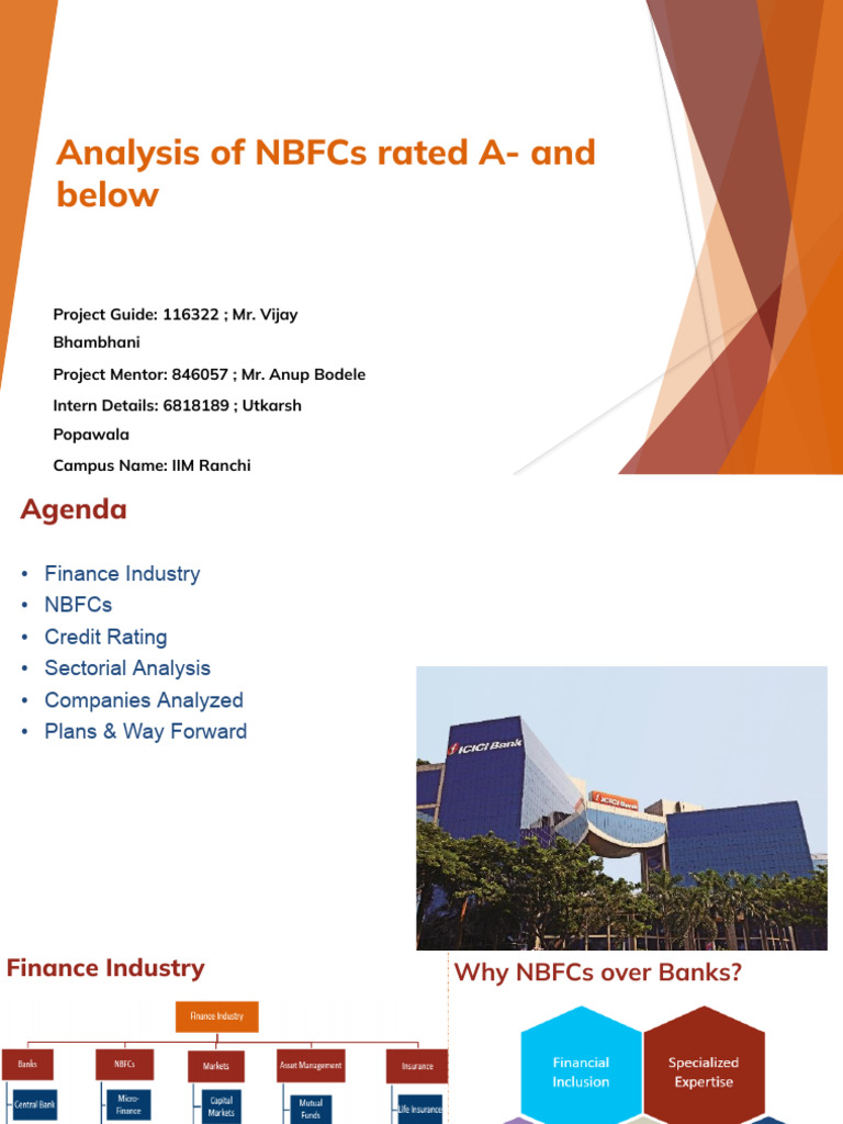 Ukarsh Popawala_IIM Ranchi_NBFC | PDF | Loans | Interest