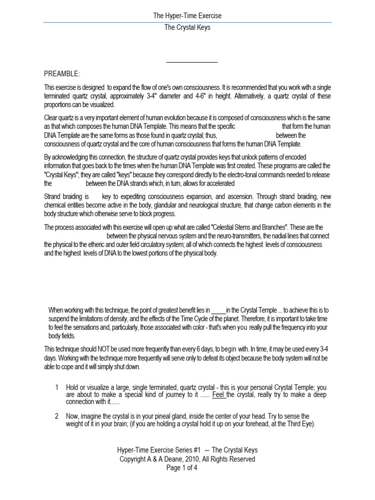 (Techniques) Azurtanya Ah-dE-Tu-pah - FOL 2010 - Hyper-Time Exercises ...