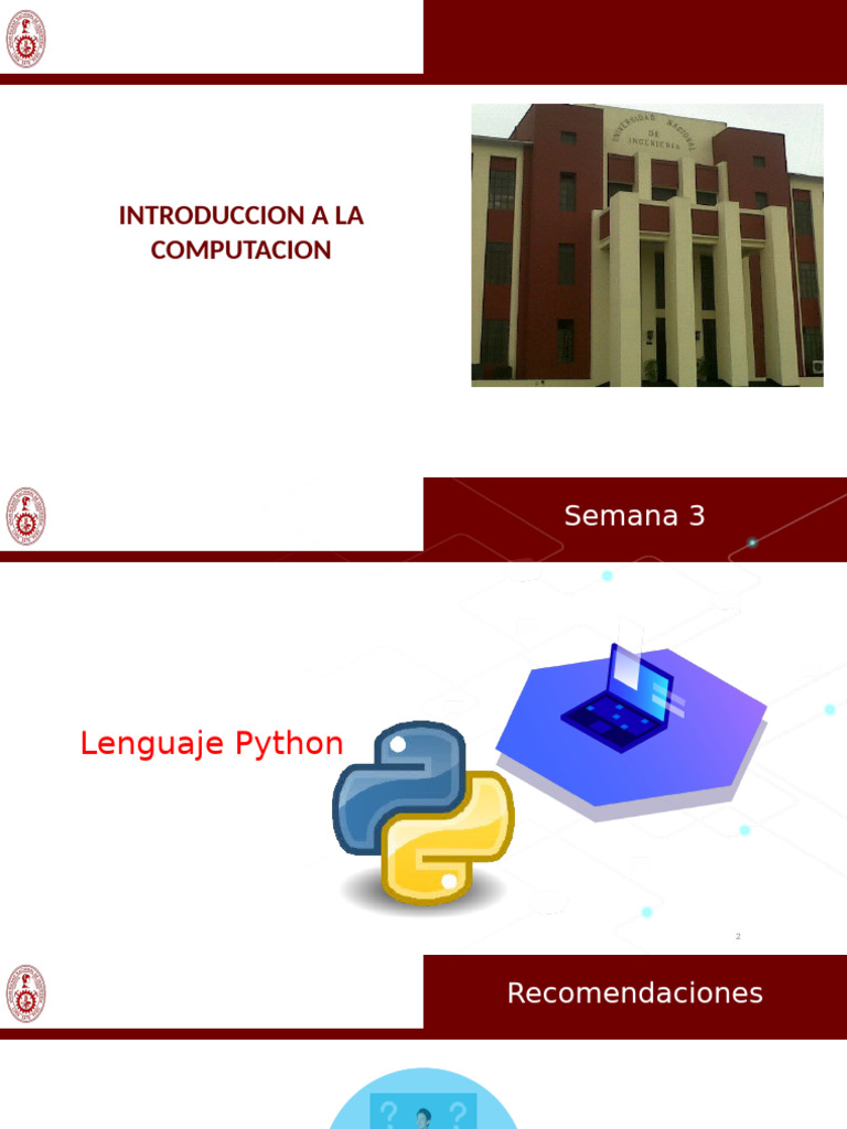 INTRO Lenguaje-Python | PDF | Lenguaje de programación | Python (lenguaje de programación)