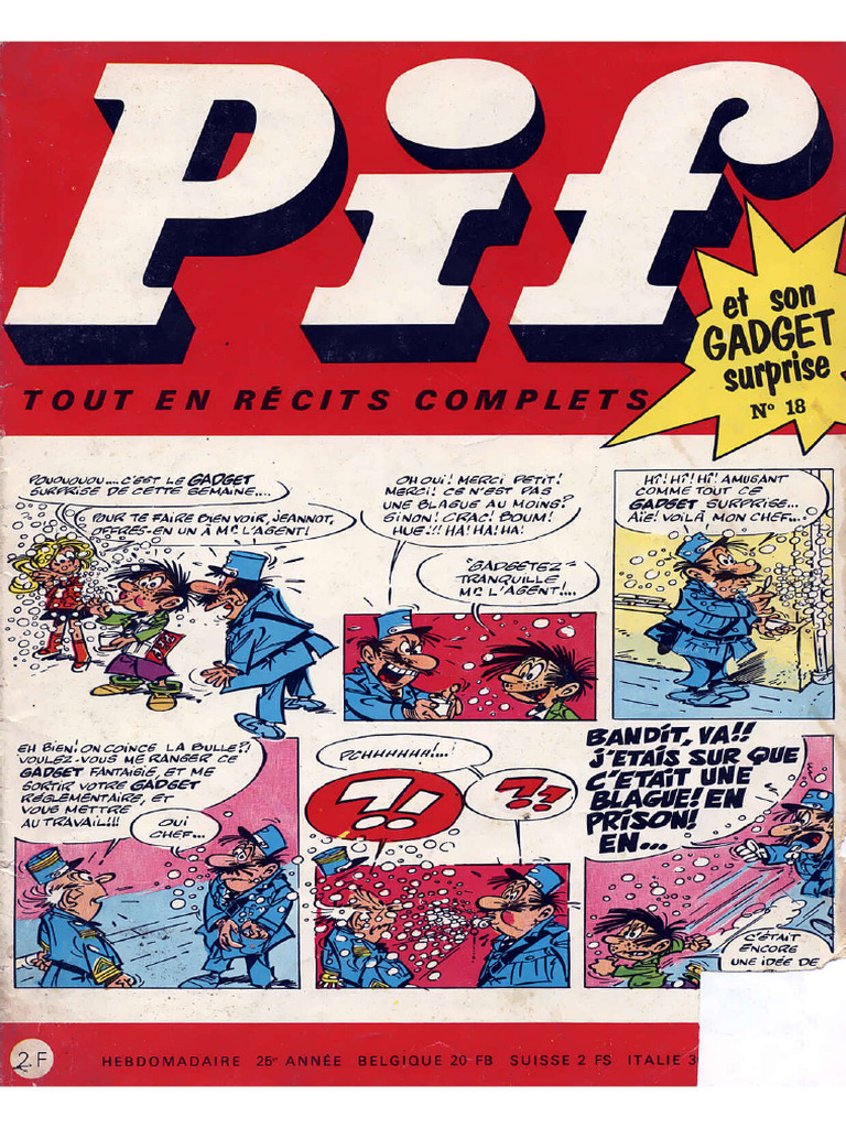 Pif Gadget - T018 | PDF