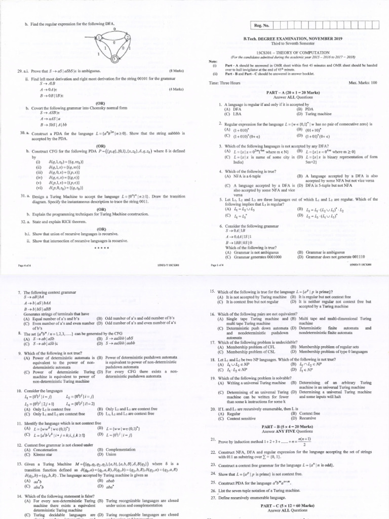 Fla - Cse - Nov 2019 | PDF