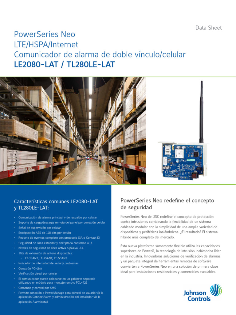 Tl280le Lat Le2080le Lat Datasheet | PDF | Telefonía móvil | Voz sobre IP
