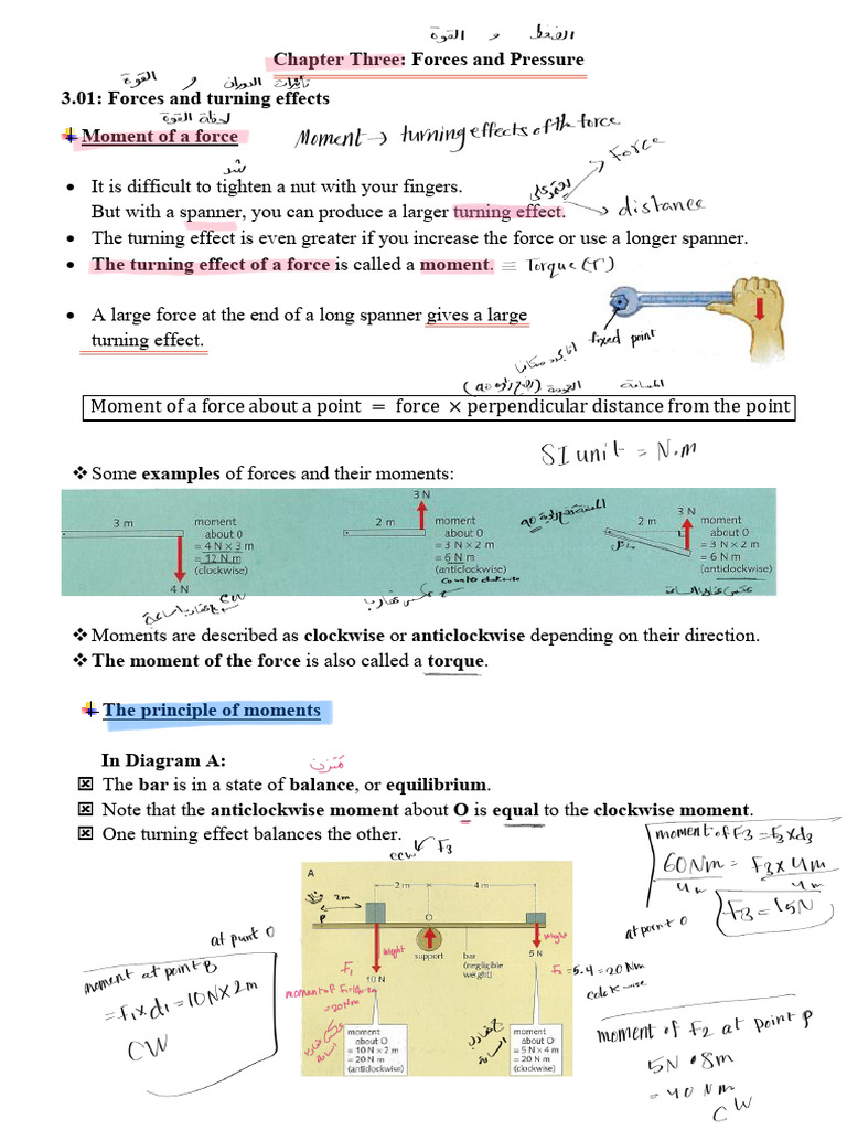 Forces, Moments, and Equilibrium Explained | PDF | Force | Center Of Mass