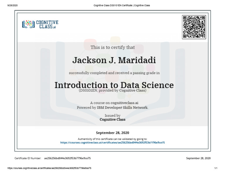 Data Science Intro | PDF