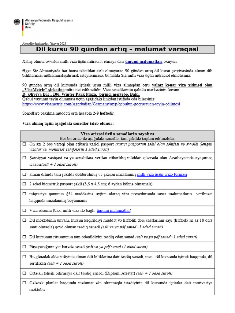 M D Sprachkurs Aze Data | PDF