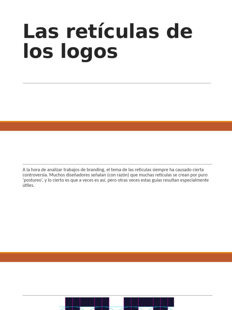 Retículas en el Diseño de Logos | PDF | Diseño