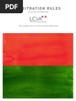 LCIA Arbitration Rules Effective 1 October 2020 DL | PDF | Arbitral ...