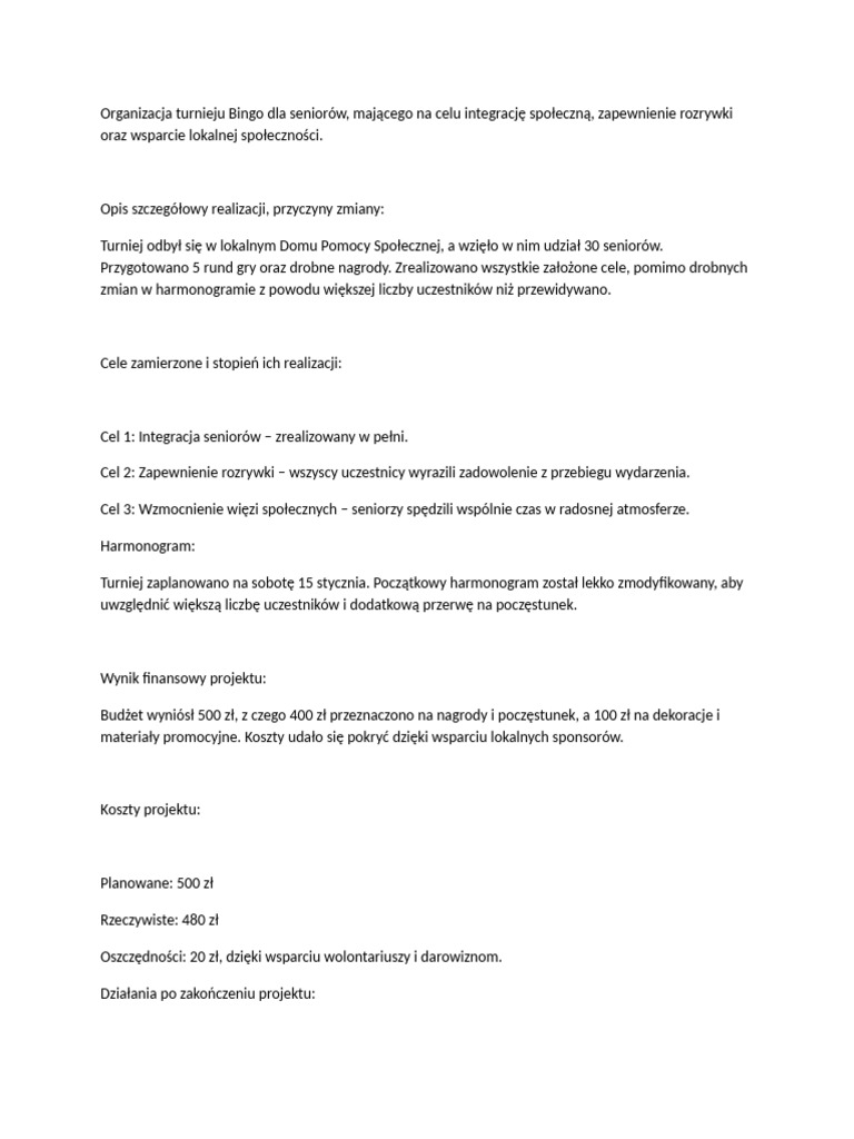 Bingo 1 | PDF