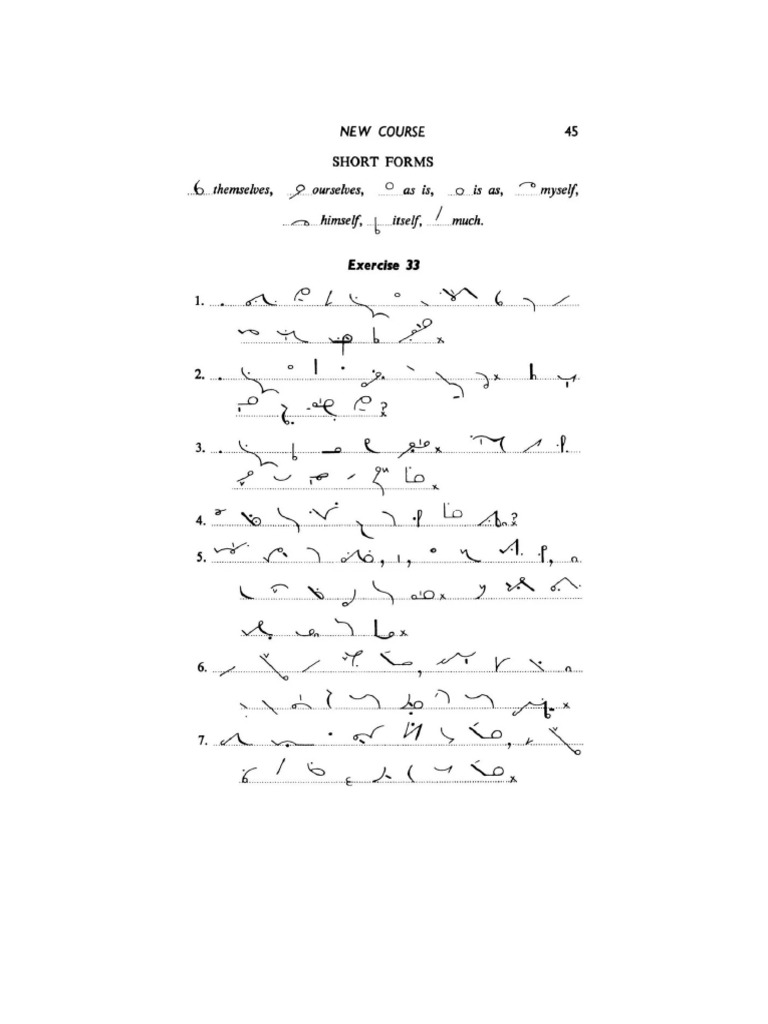 Sir Isaac Pitman - Pitman Shorthand New Course New Era (1) Pages 1-50 ...