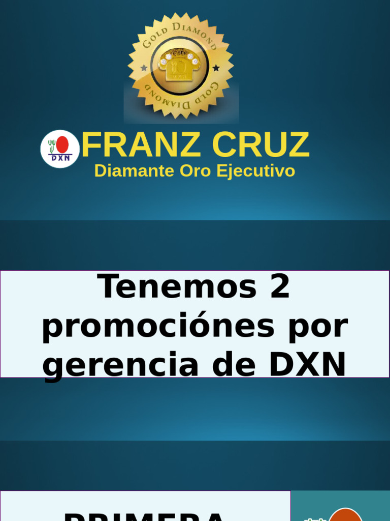 Gerencia Promocion DXN | PDF