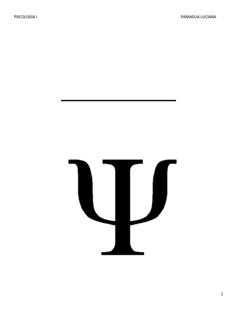 Resumen Psico 1 | PDF | Hipnosis | Psicofísica